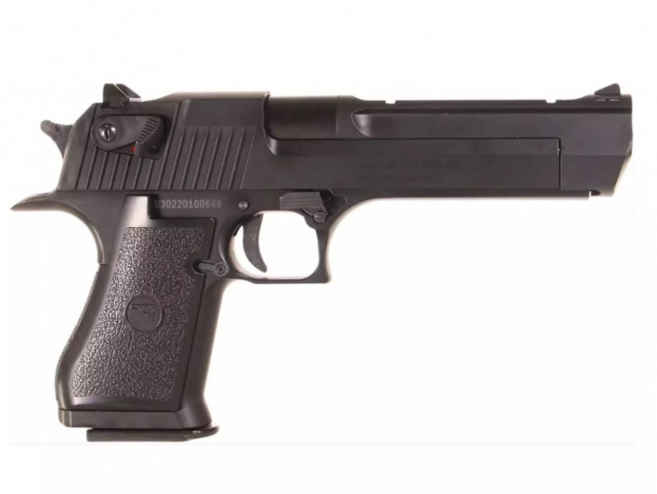 Desert Eagle .50AE Gassdrevet Softgunpistol med Koffert - Svart - Game ...